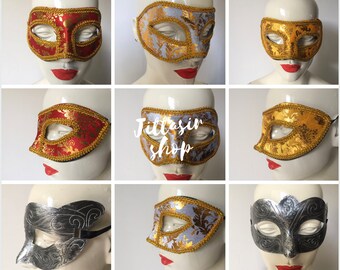 Masquerade Mask Silver Stag Party Hen Fancy Dress Filigree - Etsy UK