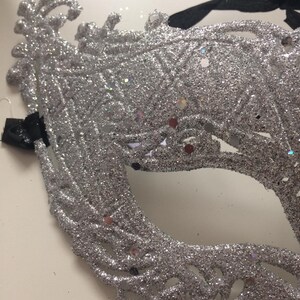 Masquerade Mask Silver Stag Party Hen Fancy Dress Filigree - Etsy UK