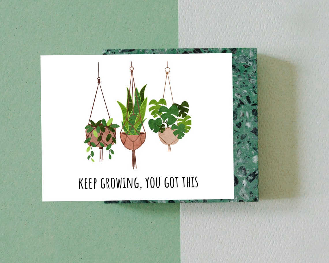 Plant Pun Printable Cards, Plant Friend Appreciation Card, Plant Lover ...