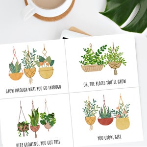 Plant Pun Printable Cards, Plant Friend Appreciation Card, Plant Lover ...