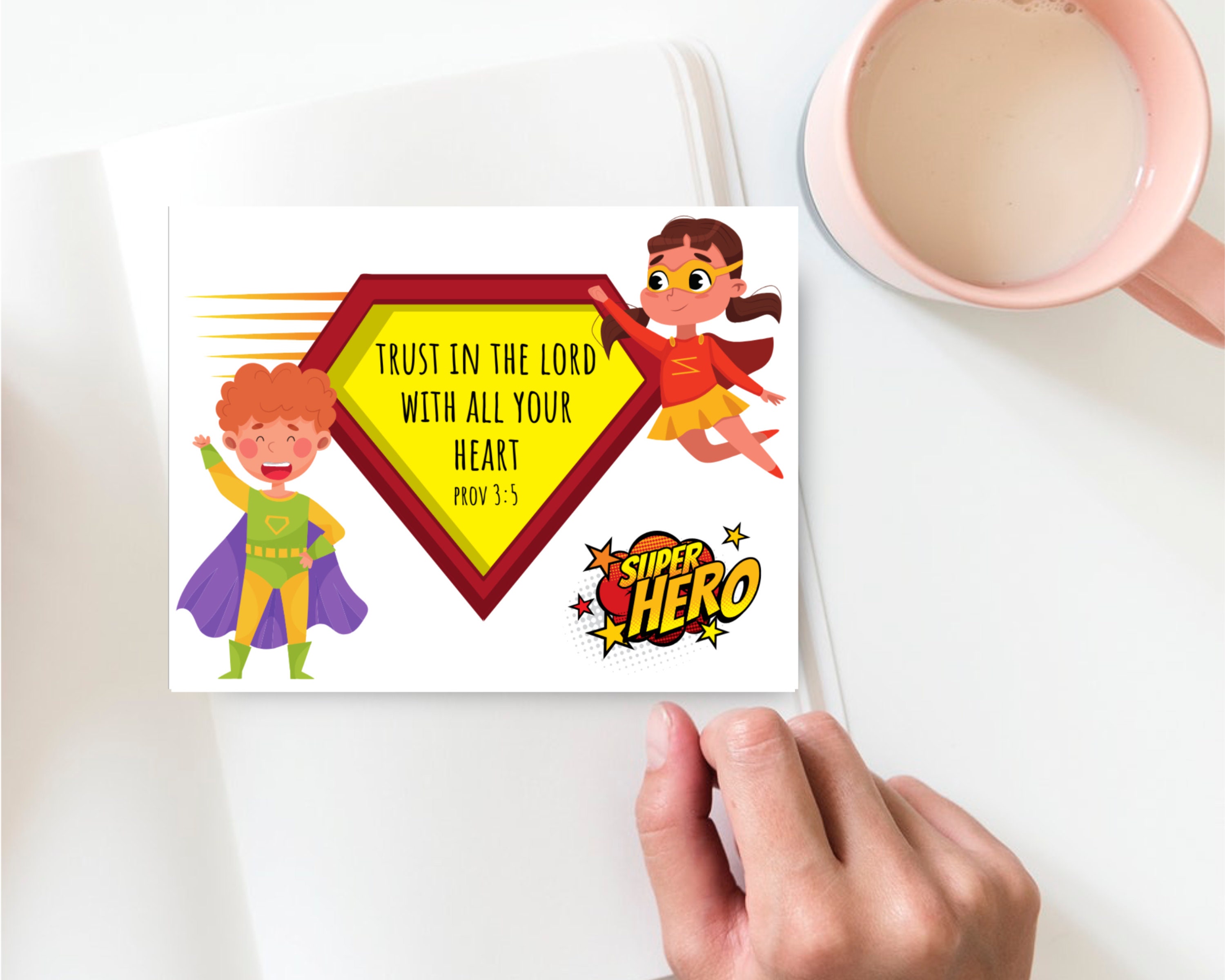 Superhero Bible Verses for Kids Printable Bible Verse Cards - Etsy ...