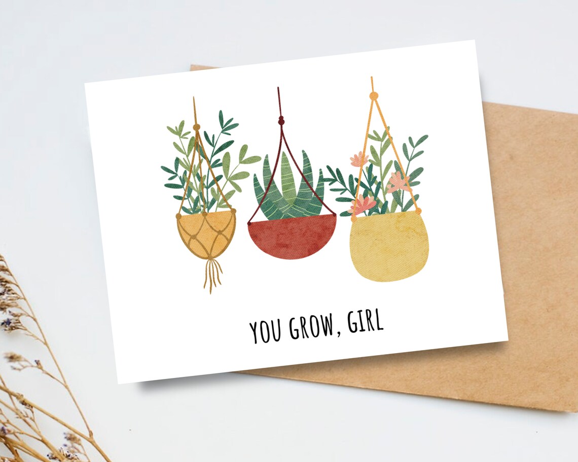 Plant Pun Printable Cards, Plant Friend Appreciation Card, Plant Lover ...