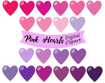Purple Valentines Png | Etsy