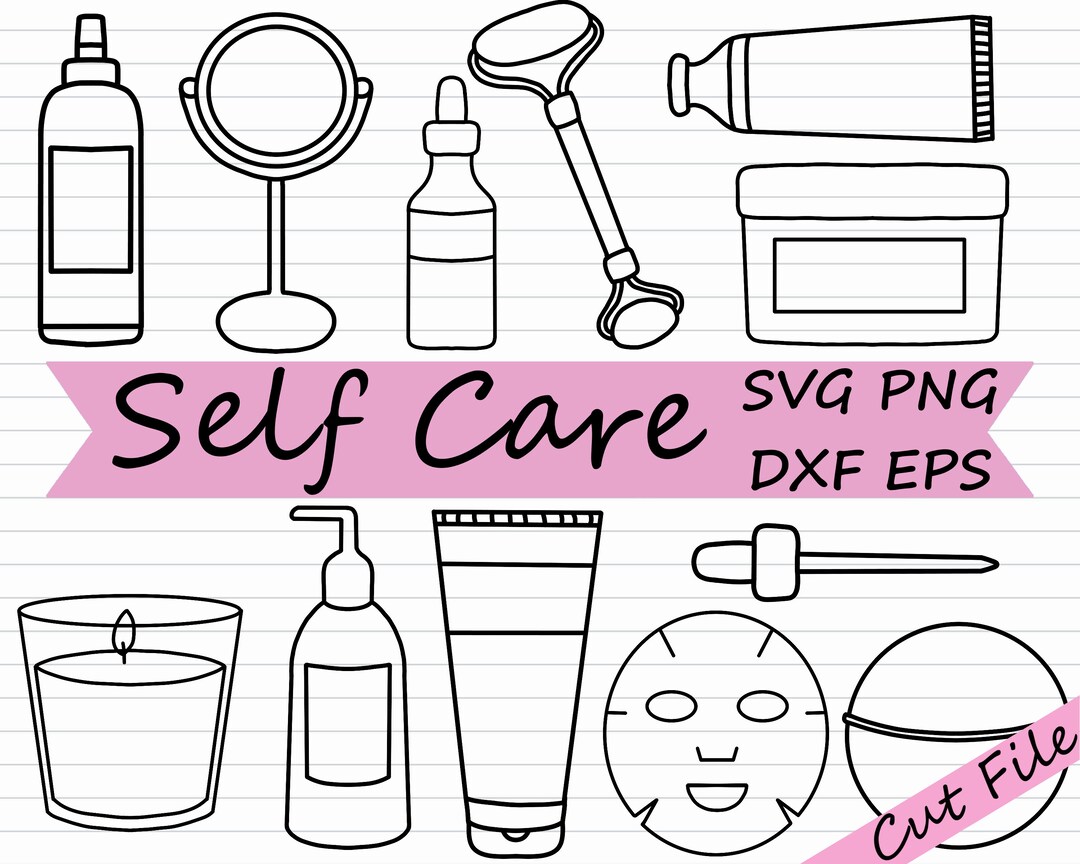 Self Care SVG Bundle - Skin Care SVG, Self Love Graphic, Cricut Cut ...