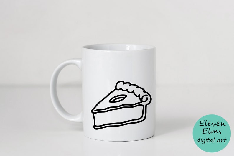 Pie SVG - Pie Slice Clipart, Pumpkin Pie SVG, Thanksgiving Food Cut ...