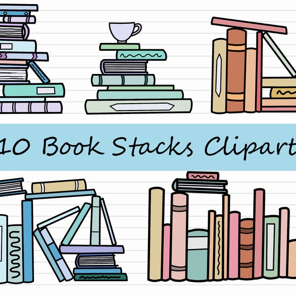 Book Clip Art - Etsy