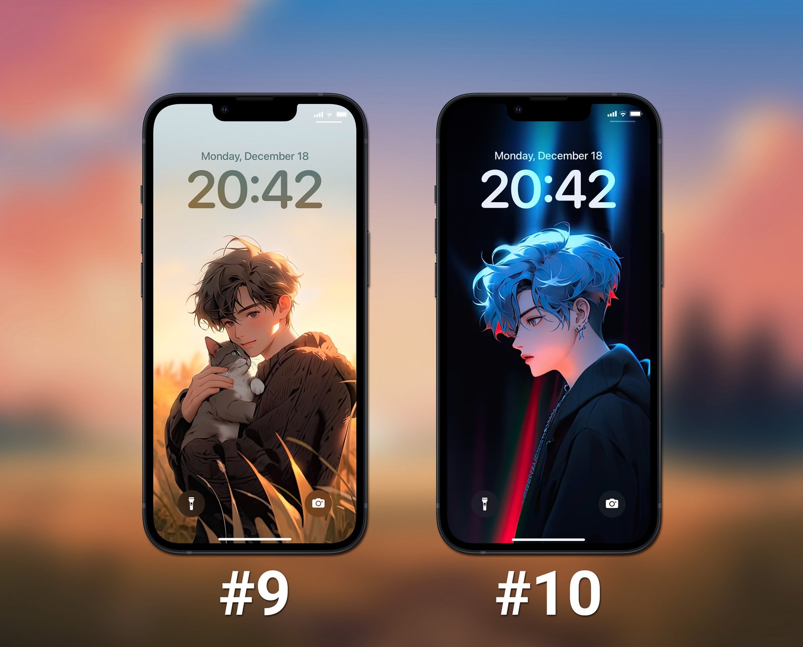 Anime Boy Wallpapers, iPhone Lock Screen, Cartoon Style Wallpaper ...