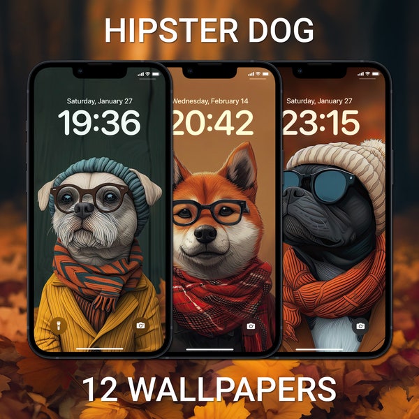Dog Wallpaper - Etsy