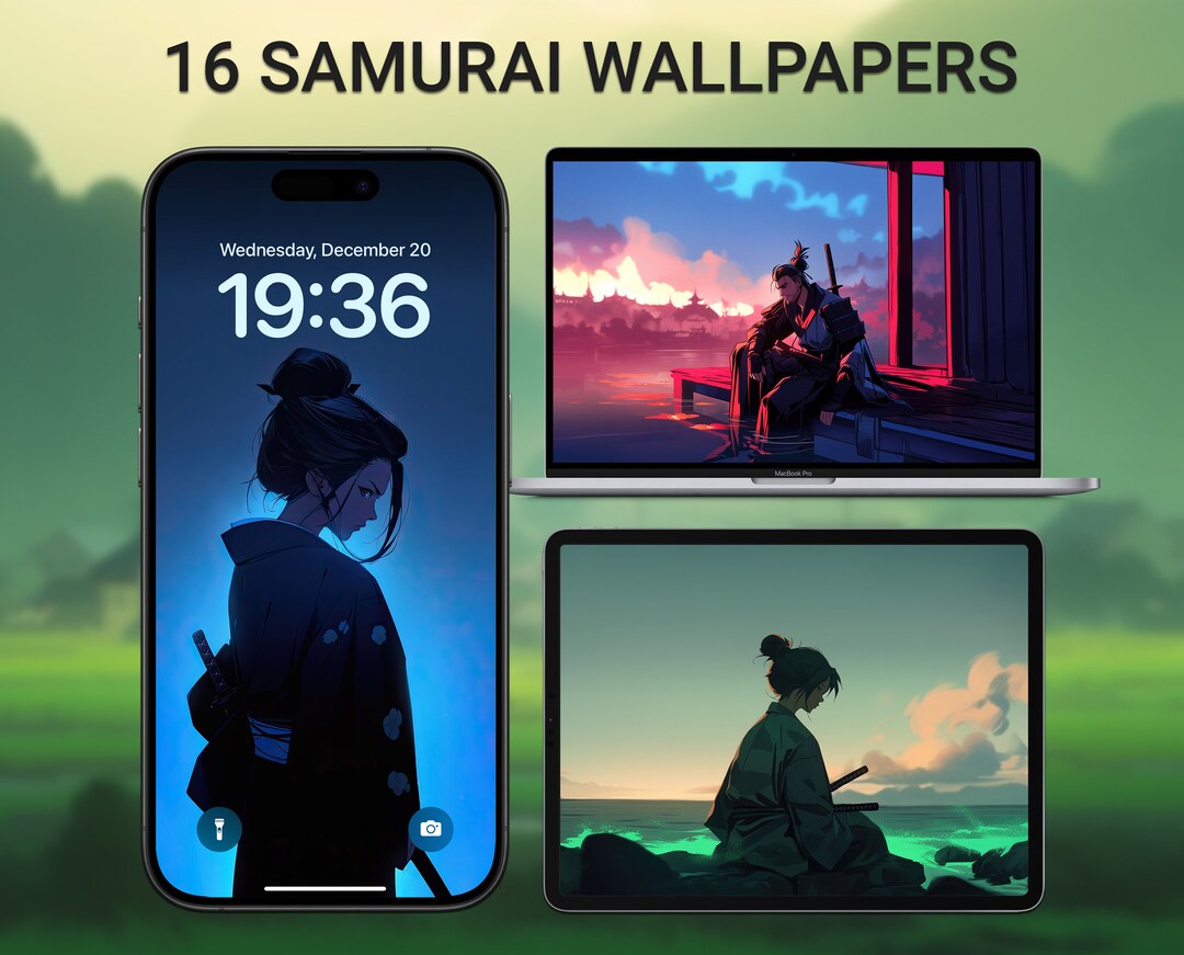 Samurai Wallpaper 4k, iPhone and iPad Lock Screen, Japanese Warrior ...