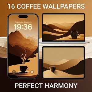 Coffee Wallpaper, iPhone and iPad Lock Screen, Coffee Cup Desktop ...
