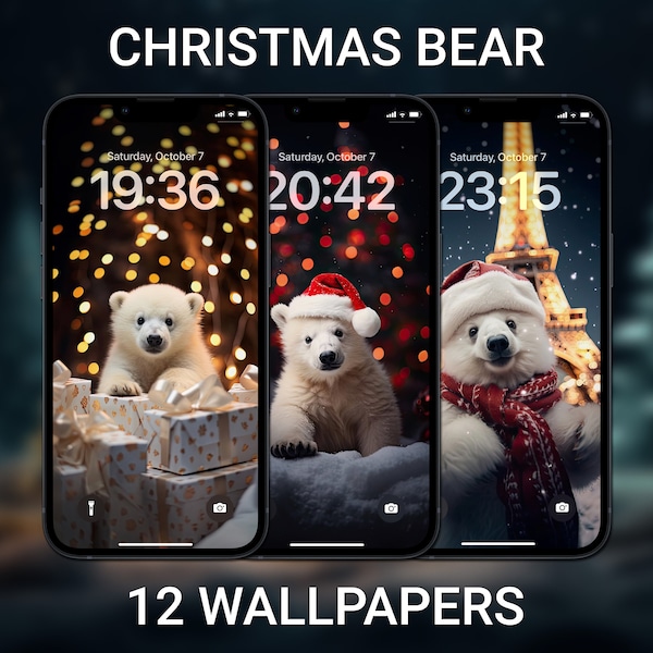 Bear Wallpaper - Etsy
