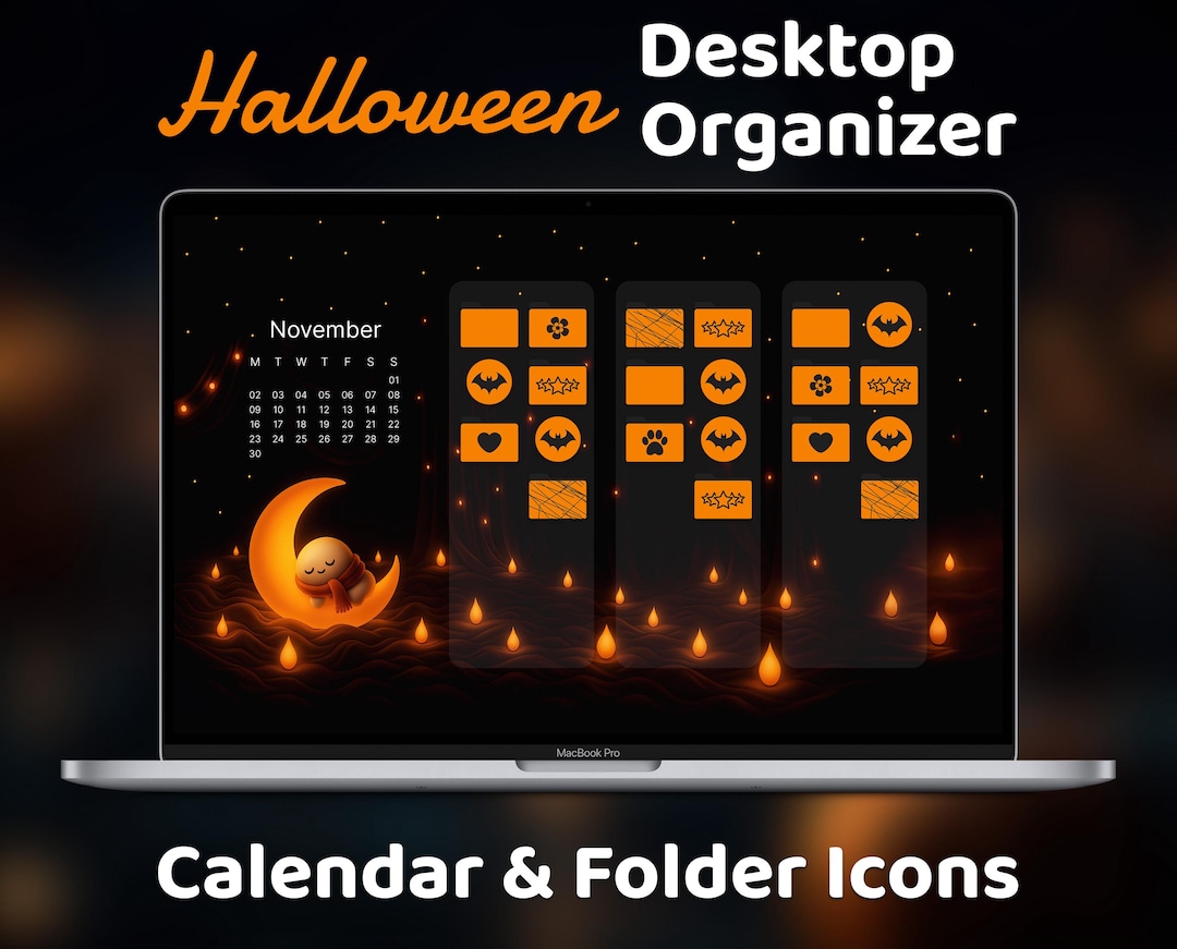 Desktop Wallpaper, Halloween Aesthetic, 2026 - 2027 Calendar, Spooky ...