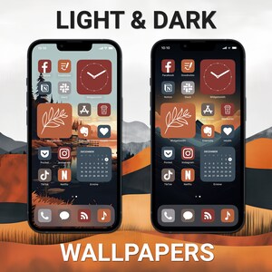 Autumn Aesthetic, Fall App Icons, iPhone Theme Pack, Fall Widget Art ...