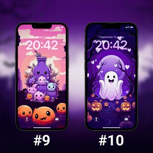 Spooky Wallpapers, Halloween Backgrounds, Kawaii Aesthetic, iPhone Lock ...