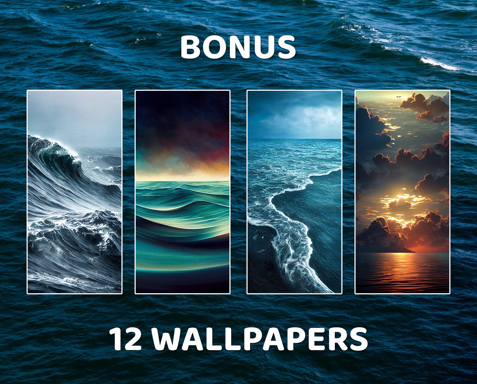 App Icons Blue Ocean Blue Iphone Theme Pack Aesthetic App - Etsy