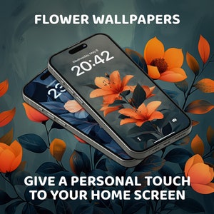 Flower Wallpapers, iPhone Lock Screen, Botanical Drawings, Nature ...