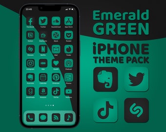 Green App Icons - Etsy