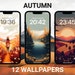 Autumn Aesthetic, Fall App Icons, iPhone Theme Pack, Fall Widget Art ...