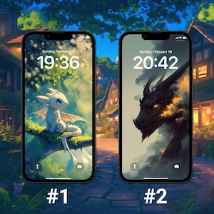 Dragon Wallpapers, iPhone Lock Screen, Japanese Aesthetic, Cartoon ...