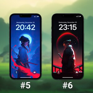 Samurai Wallpapers, iPhone Lock Screen, Japanese Aesthetic, Cartoon ...