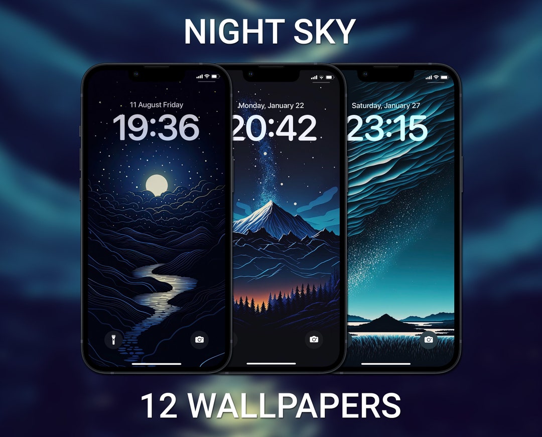 Night Sky Wallpapers, iPhone Lock Screen, Astronomy, Ios 17 Wallpaper ...