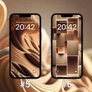 Beige Wallpapers iPhone Lock Screen Ios 16 Wallpaper - Etsy