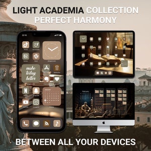 Light Academia Desktop Wallpaper, 2024 2025 Calendar and Desktop ...