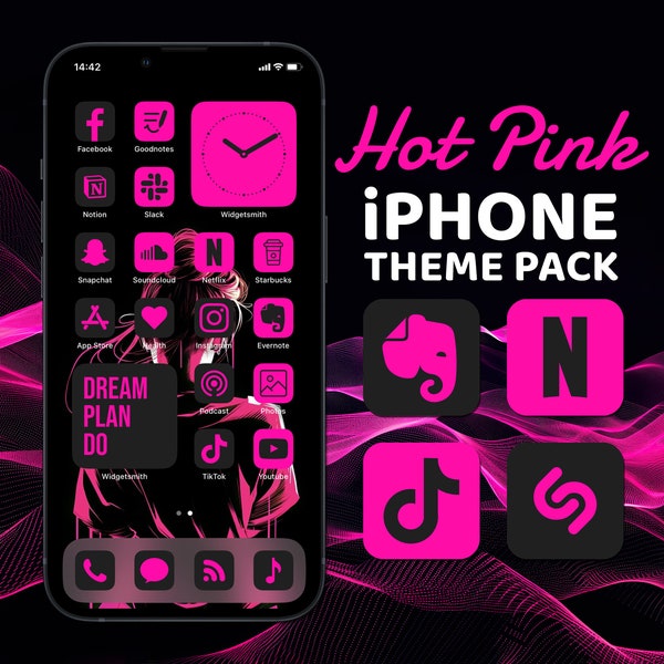 Pink Wallpaper iPhone - Etsy