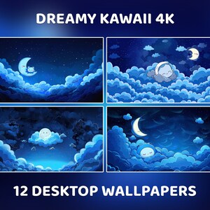 Cute Kawaii Desktop Icon, Dreamy Desktop Organizer, Cutecore Aesthetic ...