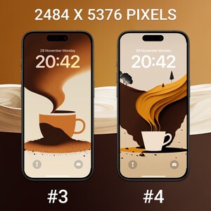 Coffee Wallpaper, iPhone and iPad Lock Screen, Coffee Cup Desktop ...