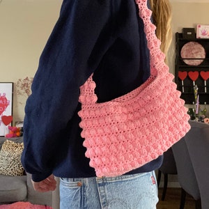 Bobble Bag Crochet Pattern CROCHET Bag Pattern Written Pattern PDF ...