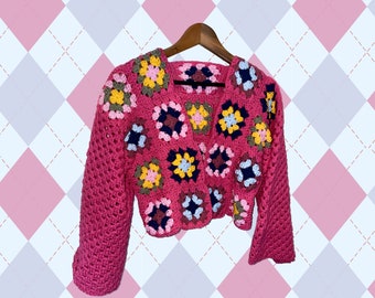 SUN Granny Square Written Pattern CROCHET english - Etsy