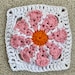 FLOWER Granny Square Written Pattern | CROCHET (english) - Etsy