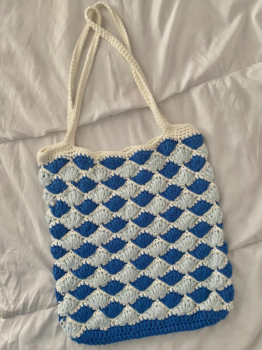 Shell Tote Bag | Crochet Tote Bag Pattern | Written Pattern (english ...