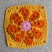 FLOWER Granny Square Written Pattern | CROCHET (english) - Etsy