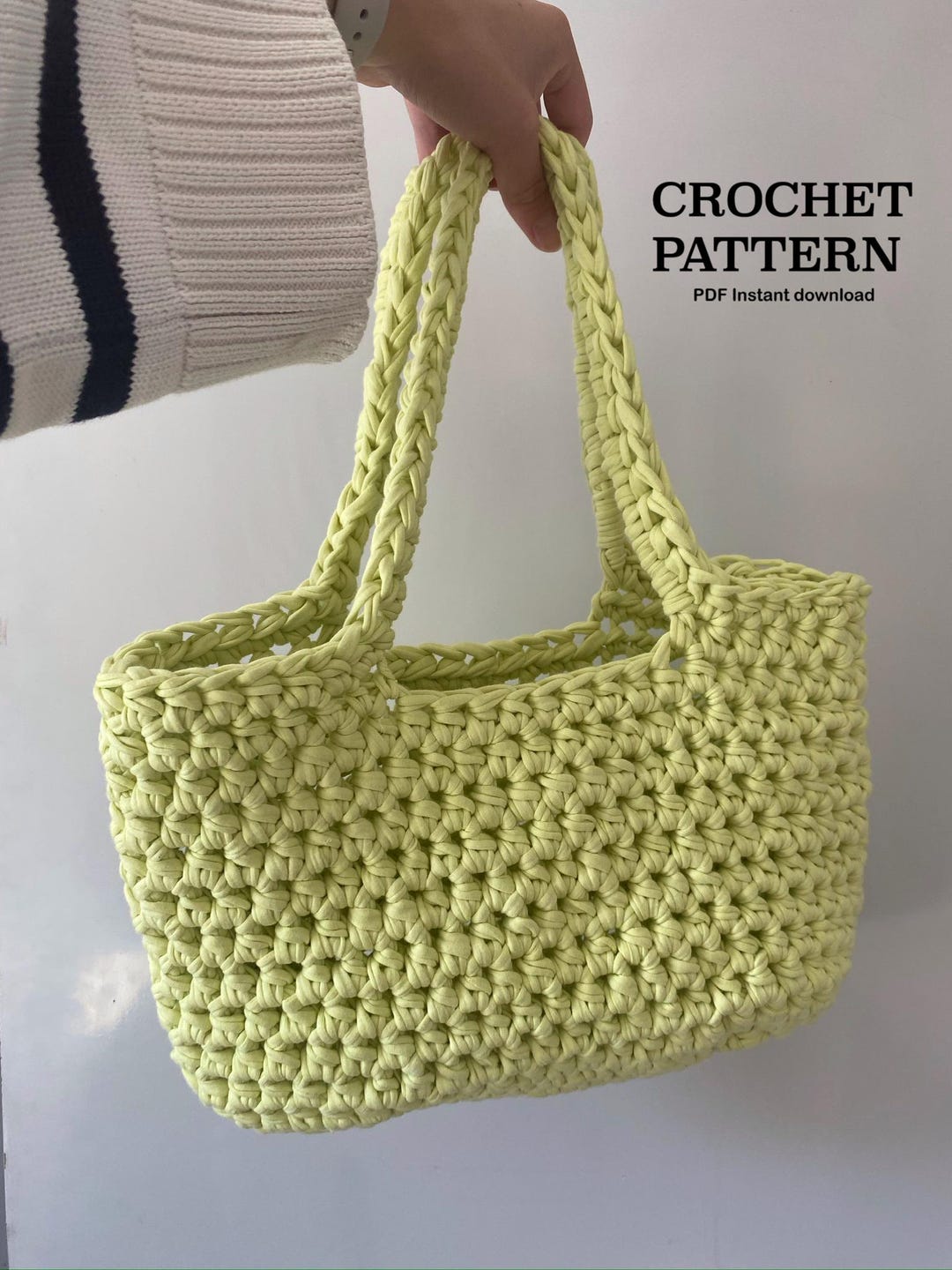Crochet Pattern AMALFI BAG | Written Pattern (english) Crochet Bag ...