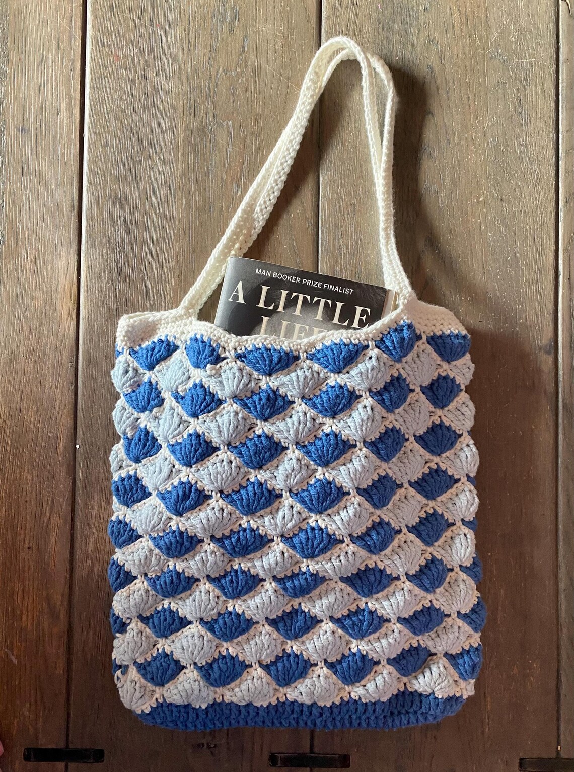 Shell Tote Bag | Crochet Tote Bag Pattern | Written Pattern (english ...