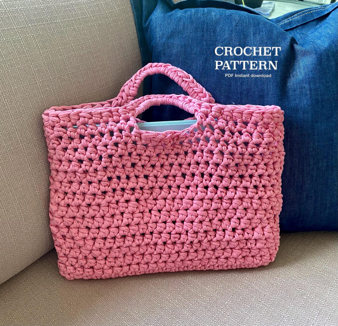 Crochet Pattern AMSTERDAM BAG | Written Pattern (english) Crochet Bag ...