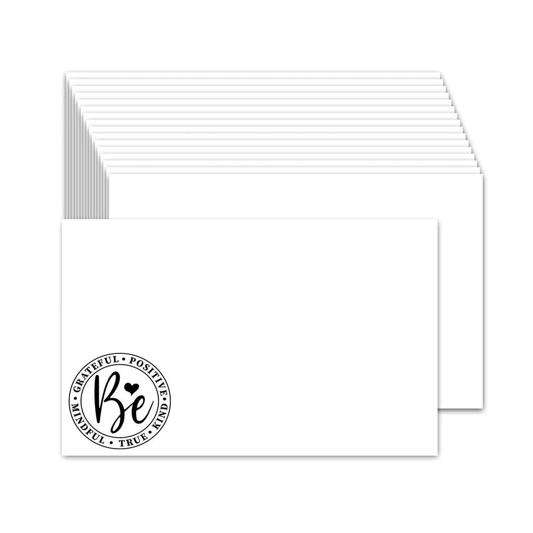 Inspirational Index Cards, 4"x 6" Set of 25, School Supplies, Unique ...