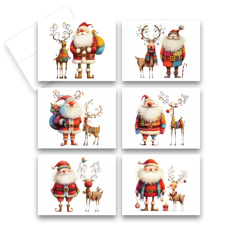 Cute Fun Christmas Card - Etsy