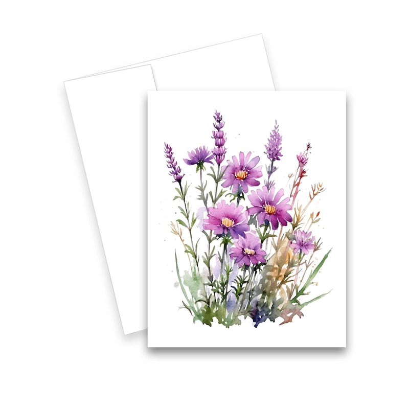 Flower Notecards - Etsy