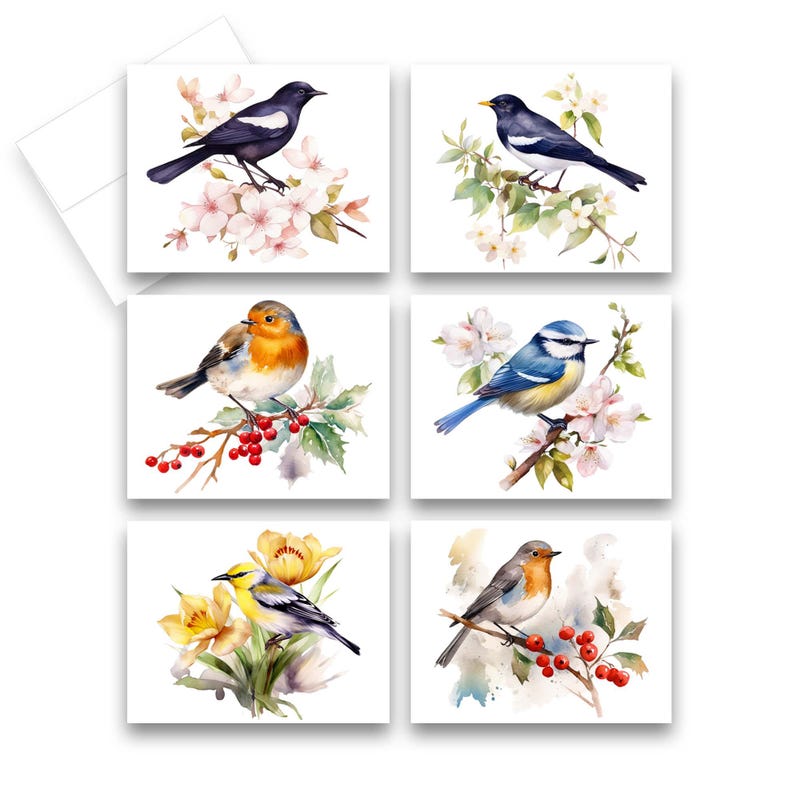 Bird Greeting Card - Etsy