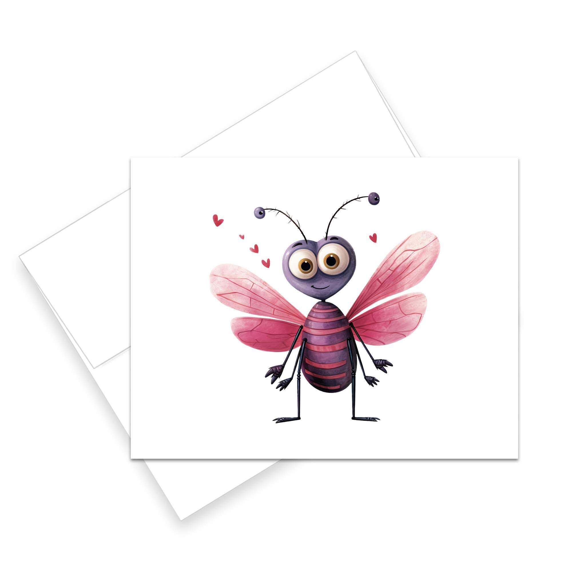 Love Bug Assorted Cards, Valentine Cards, Blank Inside, Valentine's Day ...