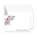 PERSONALIZED Flat Note Cards 4x6, Leaf Notecard, Stationery Set ...
