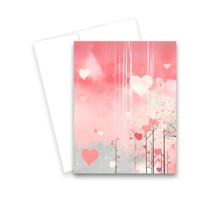 Assorted Cards, Valentines Day Cards, Set of Blank Note Cards, Greeting ...