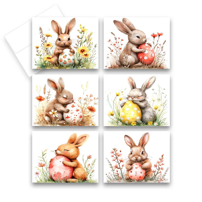 Assorted Easter Cards - Etsy