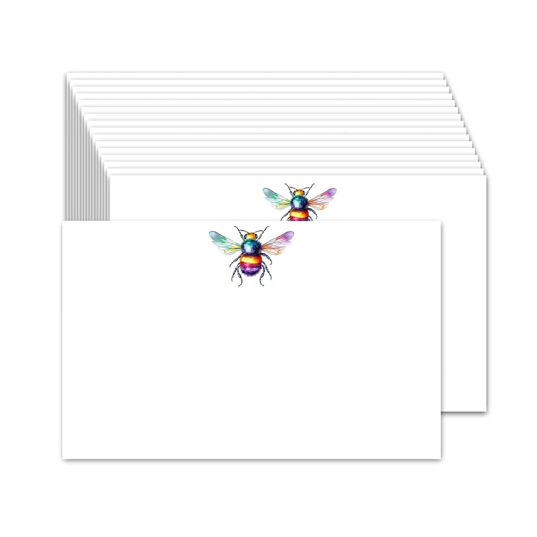 Rainbow Bee Index Cards, 4"x 6" Set of 25, School Supplies, Unique ...