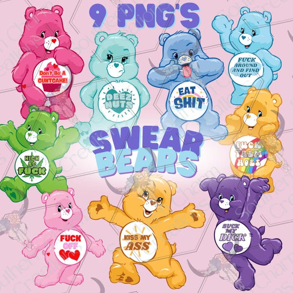 Swear Bear - Etsy