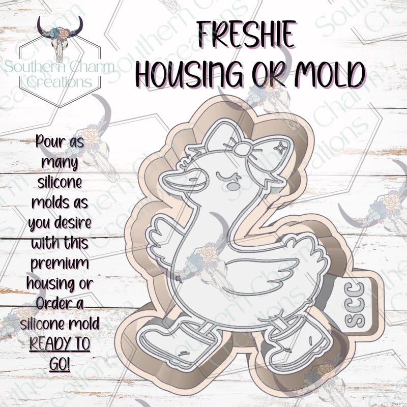 Silly Goose Freshie Mold - Etsy