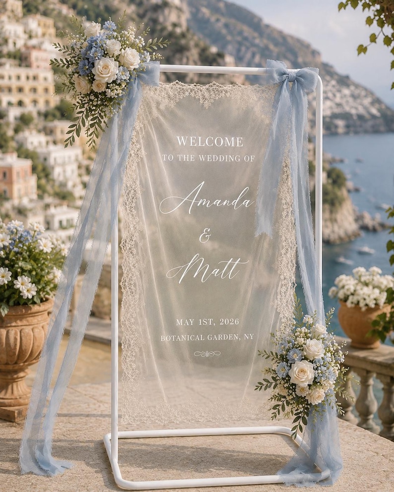 Adjustable White Wedding Sign Stand: Modern Event Display Frame - Etsy